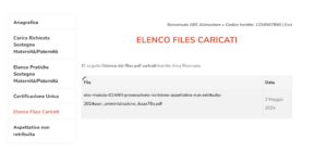 Area Riservata Iscritti • Funzionalità – EBS Alimentare